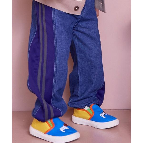 ZOZO問い合わせ番号:101692759ショップ:MARKEY'S，マーキーズブランド:MARKEY'S，マーキーズ商品名:トラックパンツリメイクデニムパンツカテゴリ:パンツ>デニムパンツブランド品番:0000061001素材:[本...