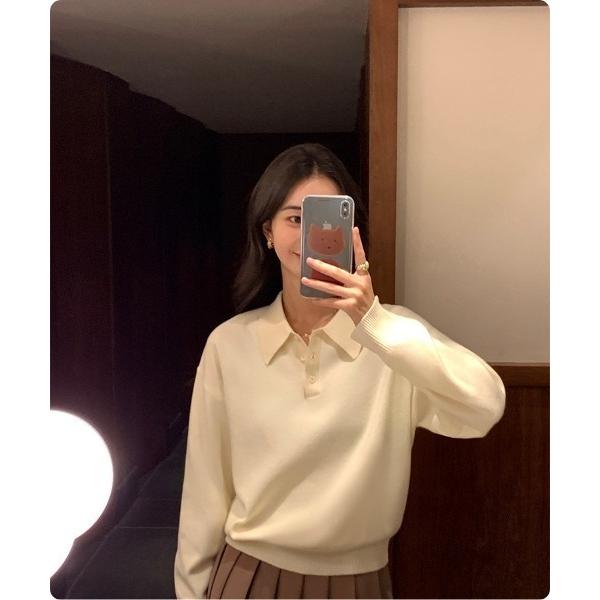 『タイムセール実施中』ZOZO問い合わせ番号:101692870ショップ:Bonjour Sagan，ボンジュールサガンブランド:I.O.E，アイオイ商品名:ミニマルカラーボタンニットカテゴリ:トップス>ニット/セーターブランド品番:...