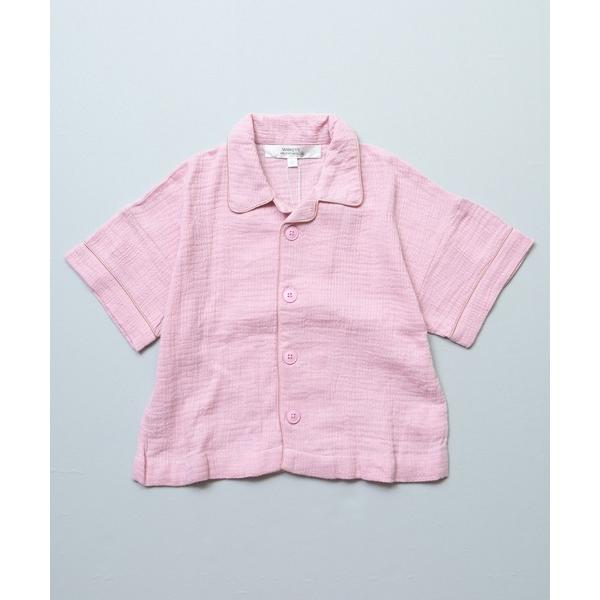 『タイムセール実施中』ZOZO問い合わせ番号:101693204ショップ:MARKEY'S，マーキーズブランド:MARKEY'S，マーキーズ商品名:Wガーゼオープンカラーワイドシャツカテゴリ:トップス>シャツ/ブラウスブランド品番:0...