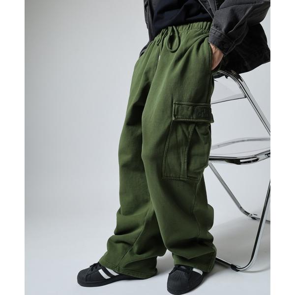 ZOZO問い合わせ番号:101693659ショップ:FUNALIVE，ファンアライブブランド:PRO CLUB ，プロクラブ，FUNALIVE，ファンアライブ商品名:PRO CLUB /ヴィンテージウォッシュ/ 裏起毛 スウェットカーゴパン...