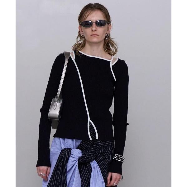 参考価格：13，750円発売時期：2025年02月コンディション：S（新品同様）タグ付きの未使用、または新品同様のアイテム付属品：タグ参考商品名：Slit Shoulder Rib Tops/スリットショルダーリブトップス参考品番：2125...