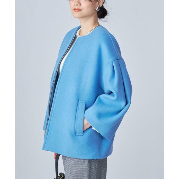 『セール実施中』参考価格：36，960円発売時期：2023年08月コンディション：B（目立つ使用感なし）使用感が少ない、または気にならないアイテム袖口：毛玉参考商品名：Bellandi SUPER130 コクーン ショート コート ◇参考品...