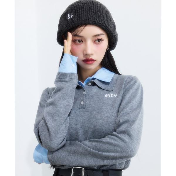 参考価格：13，200円発売時期：2024年10月コンディション：B（目立つ使用感なし）使用感が少ない、または気にならないアイテム脇：ほつれ首周り：汚れ参考商品名：ダブルカラーデザインニット参考品番：1124611684-0/1124611...