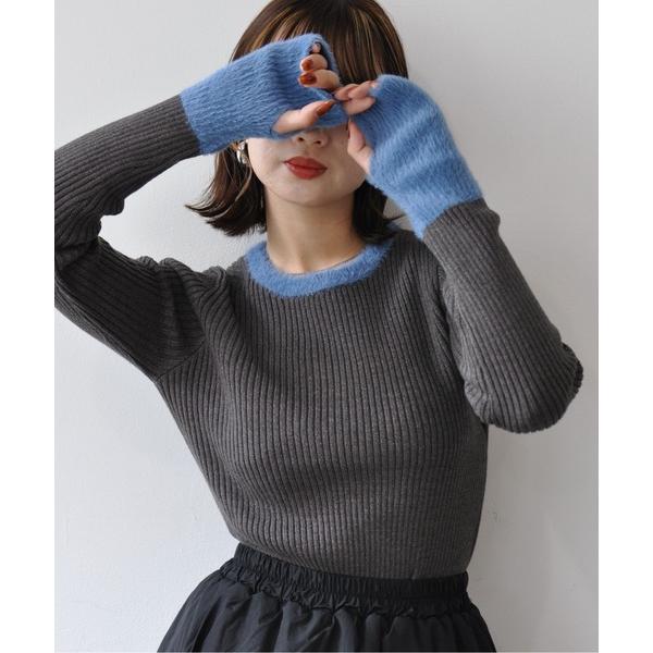 『セール実施中』参考価格：4，620円発売時期：2024年11月コンディション：A（使用感なし）数回使用した程度で使用感が感じられないアイテム参考商品名：バイカラー配色サムホールクルーネックニット参考品番：D178801300【商品に関する...