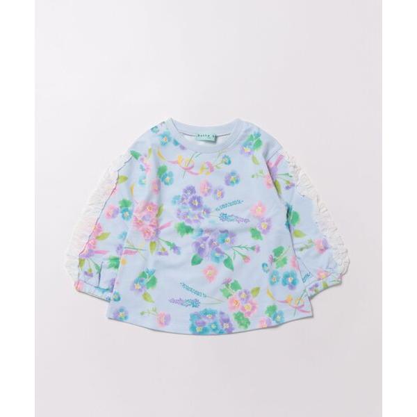 ZOZO問い合わせ番号:101724898ショップ:HAKKA，ハッカブランド:hakka kids，ハッカキッズ商品名:プリムラリボンプリントトレーナーカテゴリ:トップス>スウェットブランド品番:32954861素材:本体: 綿10...