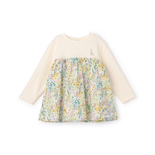 『セール実施中』ZOZO問い合わせ番号:101725005ショップ:sense of wonder，センスオブワンダーブランド:Sophie la girafe，ソフィーラジラフ商品名:花柄チュニック【日本製】カテゴリ:ワンピース/ドレス&...