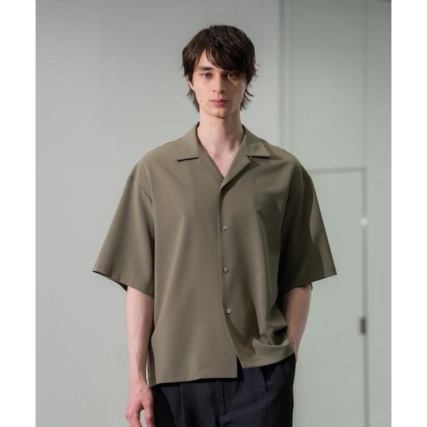 ZOZO問い合わせ番号:101725053ショップ:THE TOKYO，ザトウキョウブランド:CITY TOKYO，シティトウキョウ商品名:【CITY TOKYO/シティートーキョー】Ractive オープンカラーシャツカテゴリ:トップス&...