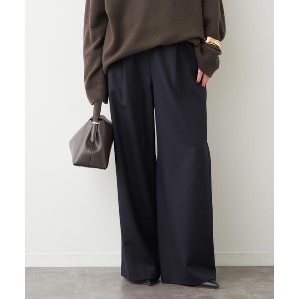 ZOZO問い合わせ番号:101725415ショップ:Deuxieme Classe，ドゥーズィエムクラスブランド:Deuxieme Classe，ドゥーズィエムクラス商品名:*Easy Wide PT (フラノ)2カテゴリ:パンツ>そ...