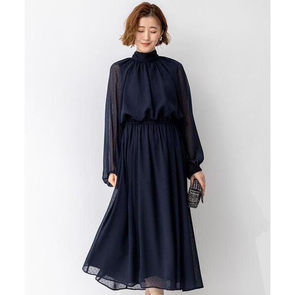 ZOZO問い合わせ番号:101725674ショップ:23区，ニジュウサンクブランド:23区，ニジュウサンク商品名:【APPLAUDIR】ドットクレープシフォン ドレスカテゴリ:ワンピース/ドレス>ドレスブランド品番:OPA3LS072...