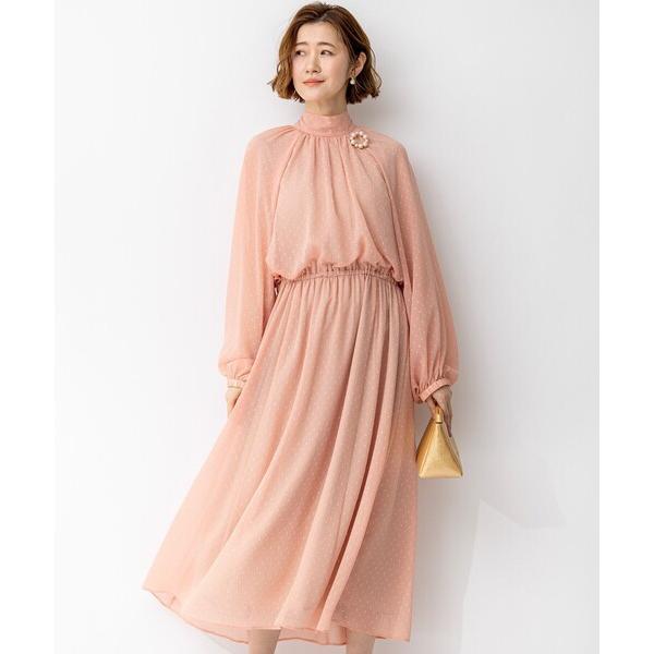 ZOZO問い合わせ番号:101725681ショップ:23区，ニジュウサンクブランド:23区，ニジュウサンク商品名:ドットクレープシフォン ドレスカテゴリ:ワンピース/ドレス>ドレスブランド品番:OPAPLS0722素材:ネイビー系/ロ...