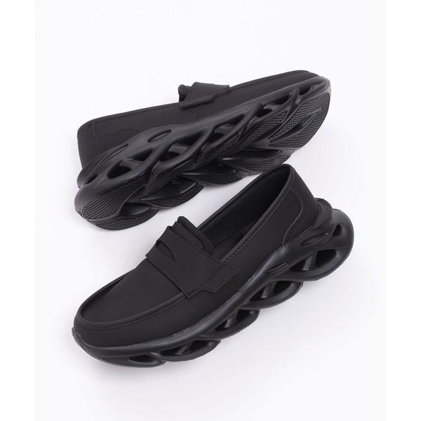 ZOZO問い合わせ番号:101726248ショップ:SVEC，シュベックブランド:SVEC，シュベック商品名:ボリュームソール スニーカー ローファーカテゴリ:シューズ>ローファーブランド品番:SPS501-1素材:合成皮革 / アウ...