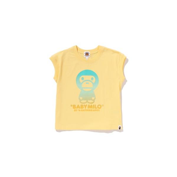 ZOZO問い合わせ番号:101726318ショップ:A BATHING APE，ア ベイシング エイプブランド:A BATHING APE，アベイシングエイプ商品名:BABY MILO GRADATION PRINT RELAXED FIT...