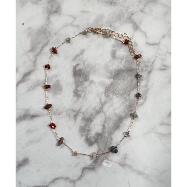 ZOZO問い合わせ番号:101726444ショップ:Newport，ニューポートブランド:yu-ka，ユーカ，Newport，ニューポート商品名:YU-KA:ストーンライクステーションネックレス stone like station nec...