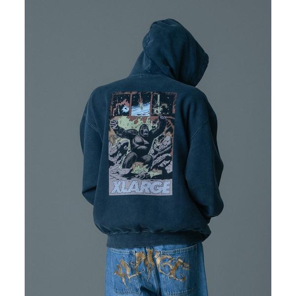 ZOZO問い合わせ番号:101726603ショップ:XLARGE，エクストララージブランド:XLARGE，エクストララージ商品名:XLARGE COMIC TWO HOODED SWEATSHIRTカテゴリ:トップス>パーカーブランド...
