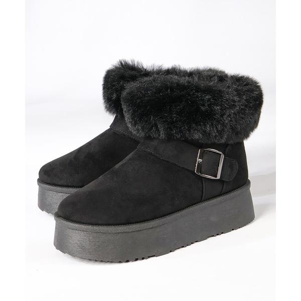 『セール実施中』ZOZO問い合わせ番号:101727421ショップ:atmos pink，アトモスピンクブランド:Dedes，デデス，MS，エムエス商品名:Dedes 厚底ベルトデザインムートンブーツ(6414)カテゴリ:シューズ>ブ...