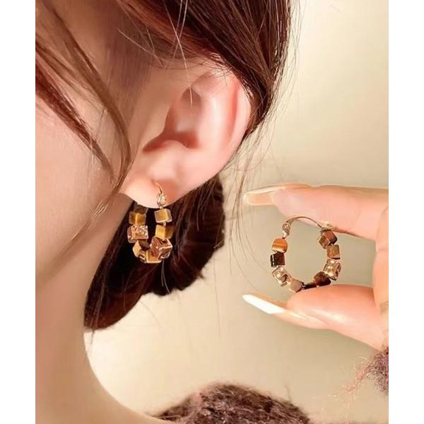 『タイムセール実施中』※このアイテムは返品・交換対象外商品です。ZOZO問い合わせ番号:101727675ショップ:Newport，ニューポートブランド:yu-ka，ユーカ，Newport，ニューポート商品名:YU-KA:ビーズフープピアス...