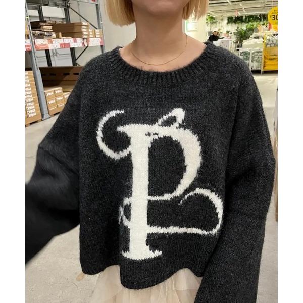 『タイムセール実施中』ZOZO問い合わせ番号:101727689ショップ:merrylatte，メリーラテブランド:merrylatte，メリーラテ商品名:オリジナルロゴハンドメイドルーズモヘアニット【Primaras】カテゴリ:トップス&...