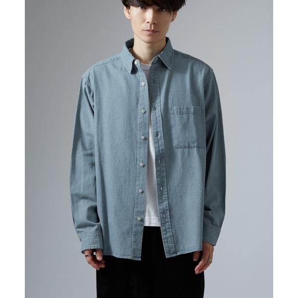 『タイムセール実施中』ZOZO問い合わせ番号:101728531ショップ:En serio TOKYO，エンソリオ トーキョーブランド:En serio TOKYO，エンソリオトーキョー商品名:6ozデニムシャツカテゴリ:トップス>シ...