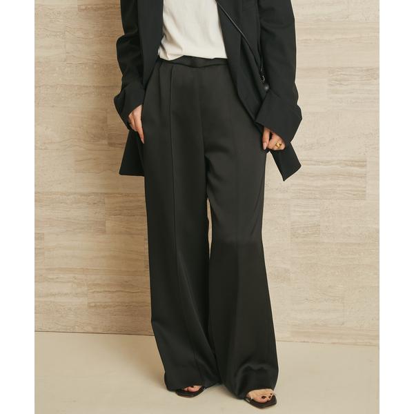 ZOZO問い合わせ番号:101728661ショップ:Plage，プラージュブランド:Plage，プラージュ商品名:D satin press パンツカテゴリ:パンツ>その他パンツブランド品番:26030922201010素材:本体:ポ...