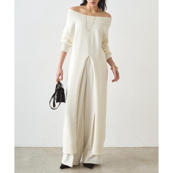 『タイムセール実施中』ZOZO問い合わせ番号:101728954ショップ:LOUNGEDRESS，ラウンジドレスブランド:LOUNGEDRESS，ラウンジドレス商品名:ハイスリットニットワンピースカテゴリ:ワンピース/ドレス>ワンピー...