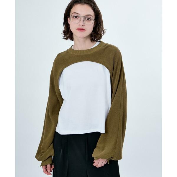 『タイムセール実施中』参考価格：13，200円発売時期：2025年01月コンディション：A（使用感なし）数回使用した程度で使用感が感じられないアイテム参考商品名：BORRERO SLEEVE L/S KNIT参考品番：2025-A-MUK2...