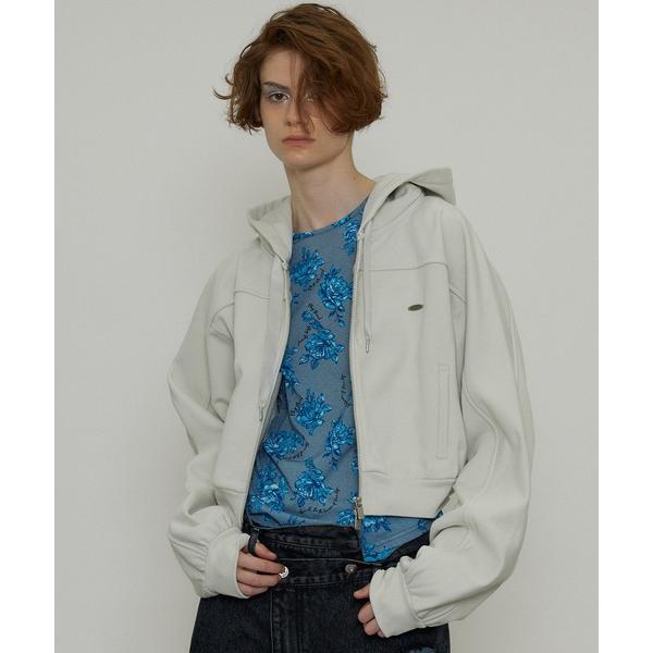 『セール実施中』参考価格：14，850円発売時期：2023年08月コンディション：A（使用感なし）数回使用した程度で使用感が感じられないアイテム参考商品名：Front Zip Short Hoodie/フロントジップショートフーディ【MAI...