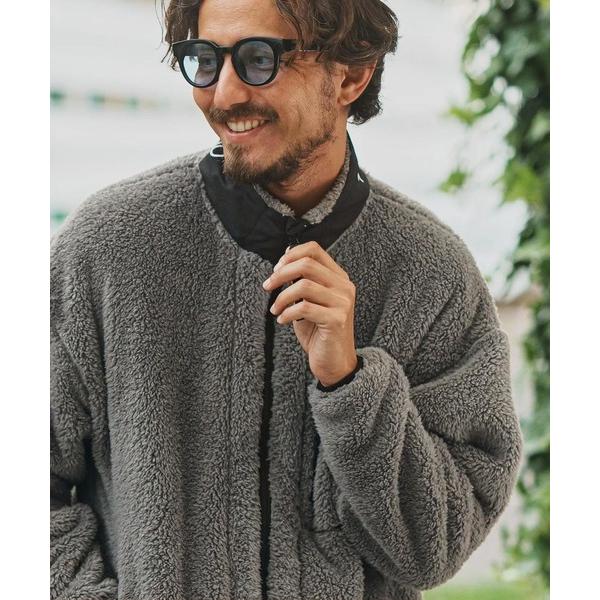 『セール実施中』参考価格：38，500円発売時期：2024年08月コンディション：A（使用感なし）数回使用した程度で使用感が感じられないアイテム参考商品名：mj10160-1M1S fleece blouson スタンドカラーブルゾン参考品...