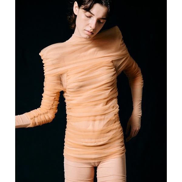 『セール実施中』参考価格：16，940円発売時期：2023年09月コンディション：A（使用感なし）数回使用した程度で使用感が感じられないアイテム参考商品名：【コギソマナ COLLABORATION】Gather Volume Tulle T...