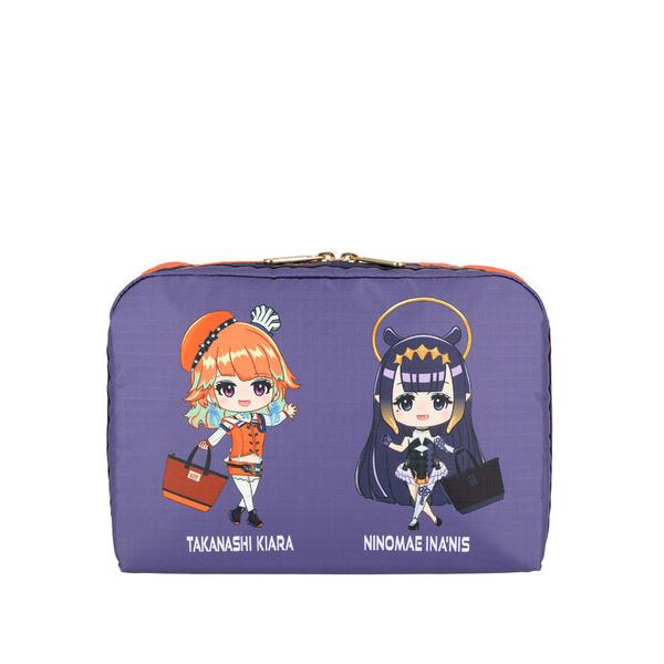 ZOZO問い合わせ番号:101760405ショップ:LeSportsac，レスポートサックブランド:LeSportsac，レスポートサック商品名:EXTRA LARGE RECTANGULAR COSMETIC キアラアンドイナニスポーチカ...