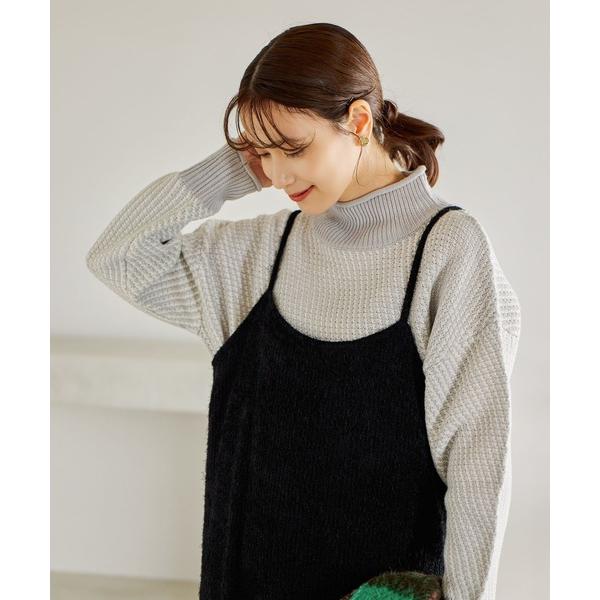 『タイムセール実施中』ZOZO問い合わせ番号:101760870ショップ:studio CLIP，スタディオクリップブランド:studio CLIP，スタディオクリップ商品名:7ゲージカノコロールネックニットカテゴリ:トップス>ニット...