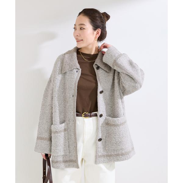 『セール実施中』ZOZO問い合わせ番号:101760892ショップ:JOINT WORKS，ジョイントワークスブランド:B.C STOCK，ベーセーストック，Simplicite，サンプリシテ商品名:《Sサイズ展開》手洗い可 / ツイード調...