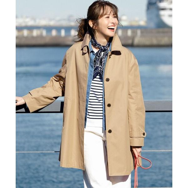 ZOZO問い合わせ番号:101761215ショップ:23区，ニジュウサンクブランド:23区，ニジュウサンク商品名:エアータンブラー TCギャバジン ステンカラーコートカテゴリ:ジャケット/アウター>ステンカラーコートブランド品番:CM...