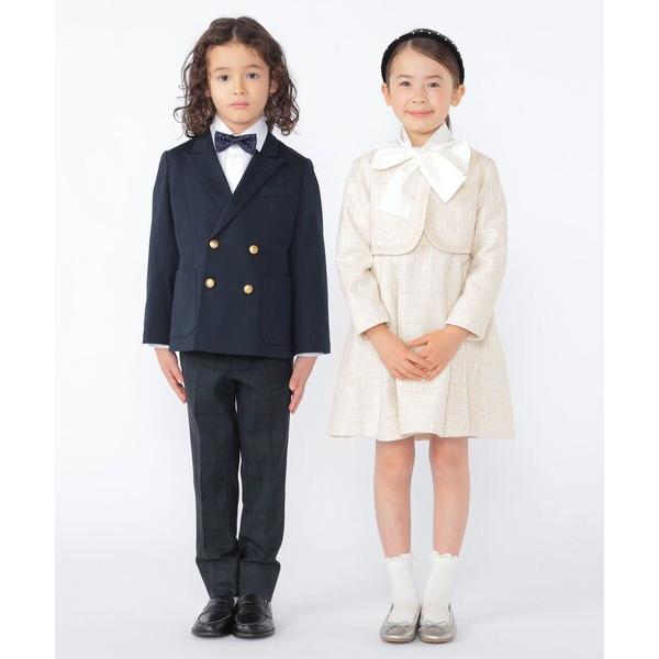 ZOZO問い合わせ番号:101761254ショップ:SHIPS KIDS，シップス キッズブランド:SHIPS，シップス商品名:SHIPS KIDS:110〜130cm /セレモニー ラメ ツイード ボレロ ジャケットカテゴリ:フォーマルス...