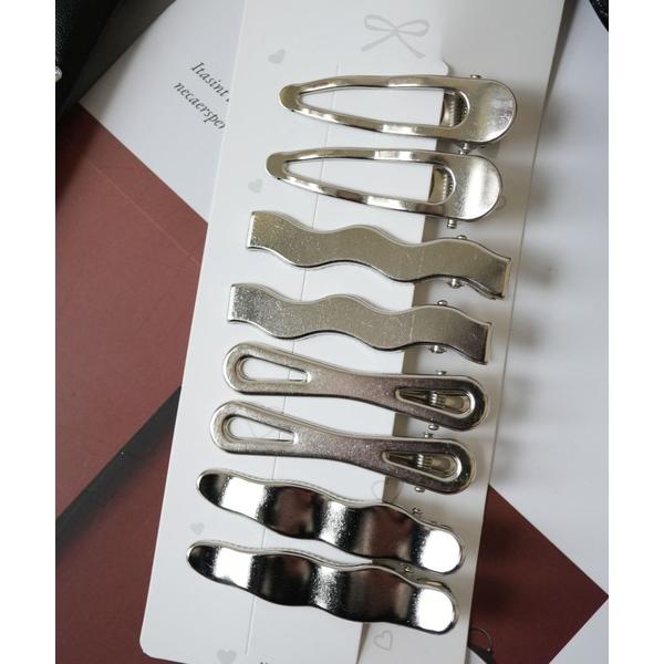 『タイムセール実施中』ZOZO問い合わせ番号:101761416ショップ:Port，ポートブランド:Port，ポート商品名:【 Port / ポート 】 ニュアンス シルバー メタル セット ヘアピン #カテゴリ:ヘアアクセサリー>ヘ...