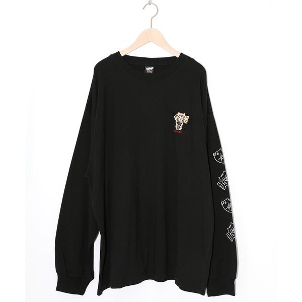 『タイムセール実施中』ZOZO問い合わせ番号:101761480ショップ:ScoLar，スカラーブランド:ScoLar Parity，スカラーパリティ商品名:353137：タイ焼き招きネコ刺繍ロンTカテゴリ:トップス>Tシャツ/カット...