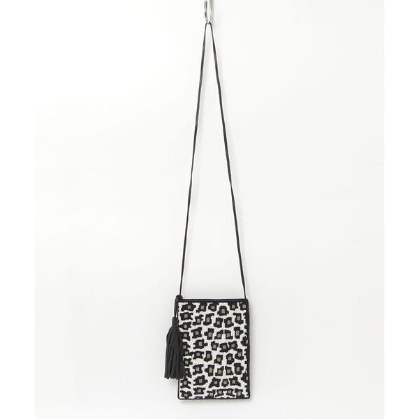 ZOZO問い合わせ番号:101761735ショップ:MASSIVE STORE，マッシブストアブランド:MASSIVE STORE，マッシブストア商品名:【Swaraj/スワラージ】LEOPARD手刺繍ビーズショルダーBAGカテゴリ:バッグ...