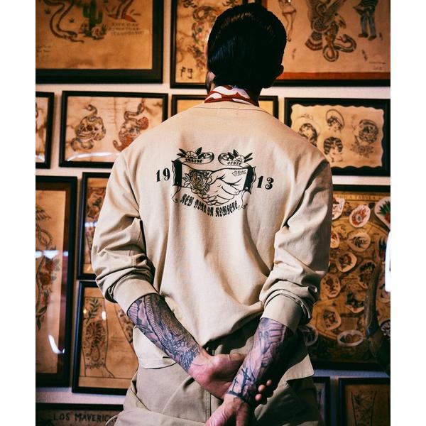 ZOZO問い合わせ番号:101762119ショップ:SCHOTT，ショットブランド:schott，ショット商品名:Schott/ショット/SHAKEHAND HENLEY LS T-SHIRT/シェイクハンド ヘンリーロンTカテゴリ:トップ...