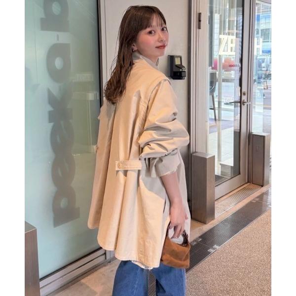 『タイムセール実施中』ZOZO問い合わせ番号:101762140ショップ:Kastane，カスタネブランド:Kastane，カスタネ商品名:【マルチウェイ/袖取り外し可能】レース付きフレアトレンチコートカテゴリ:ジャケット/アウター>...