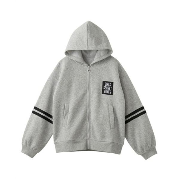 『タイムセール実施中』ZOZO問い合わせ番号:101762287ショップ:nissen，ニッセンブランド:QUNTSTYLE，キュントスタイル商品名:裏起毛　胸チケットパーカーカテゴリ:トップス>パーカーブランド品番:CYR0125E...