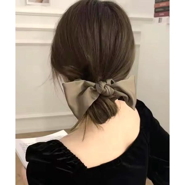 『タイムセール実施中』ZOZO問い合わせ番号:101762356ショップ:RiNc，リンクブランド:ammy.，エイミードット商品名:【 ammy. / エイミードット 】 サテン調 リボン シュシュカテゴリ:ヘアアクセサリー>シュシ...