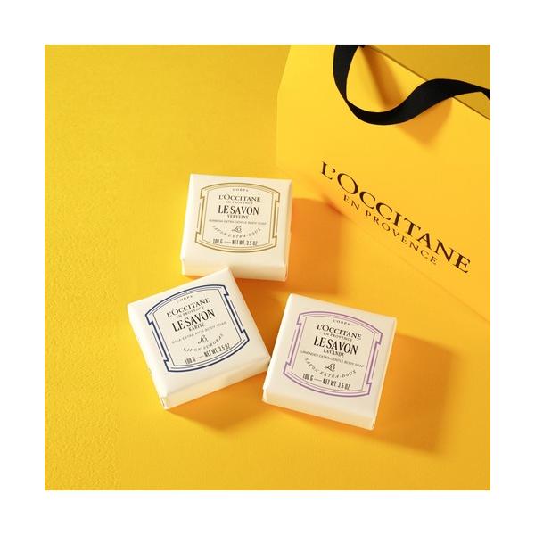 ※このアイテムは返品・交換対象外商品です。コスメ商品ZOZO問い合わせ番号:101762700ショップ:L'OCCITANE，ロクシタンブランド:L'OCCITANE，ロクシタン商品名:ル サボン ソリッドソープ 3種の香りのソープ ギフト...