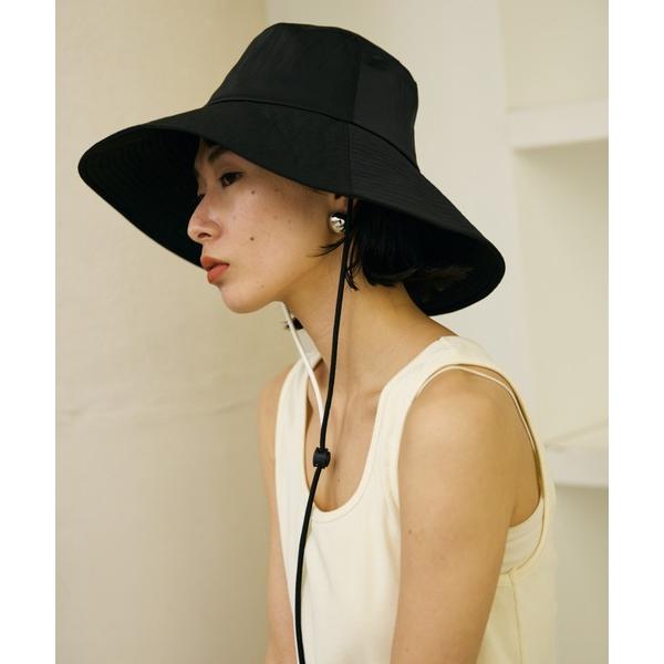 ZOZO問い合わせ番号:101762702ショップ:Avenue，アヴェニューブランド:AIC.，エーアイシー商品名:UVカットワイドブリムハット/UPF50+/接触冷感裏地/撥水加工コーティング/紐取り外し可能/サイズ調整可能カテゴリ:帽...