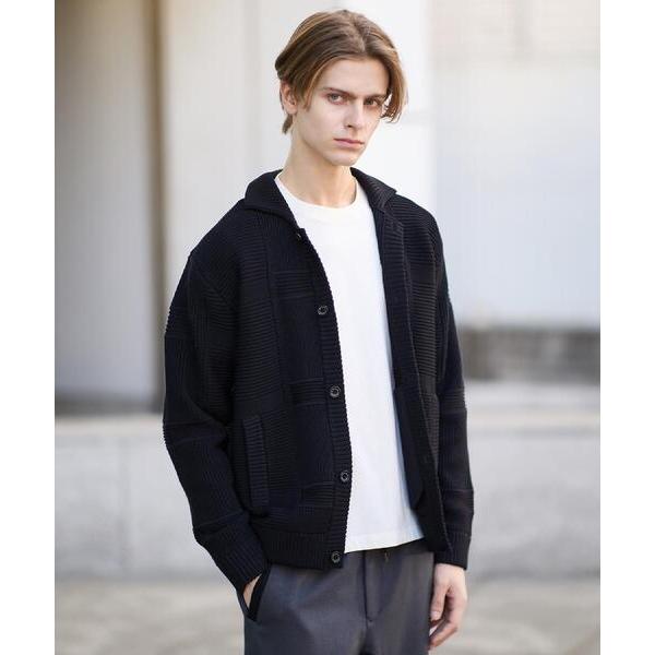 『タイムセール実施中』ZOZO問い合わせ番号:101763389ショップ:TAKEO KIKUCHI，タケオキクチブランド:TAKEO KIKUCHI，タケオキクチ商品名:畦編みチェック ニットカーディガンカテゴリ:トップス>カーディ...