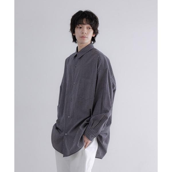 ZOZO問い合わせ番号:101763480ショップ:LOWRYS FARM，ローリーズファームブランド:LOWRYS FARM，ローリーズファーム商品名:【LFM(U)】BROADチェックシャツＬＳ　 640205カテゴリ:トップス>...