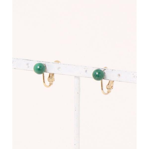 ZOZO問い合わせ番号:101763488ショップ:CERCA，チェルカブランド:CERCA，チェルカ商品名:september/マラカイトround earringカテゴリ:アクセサリー>イヤリングブランド品番:se-e-110カラ...