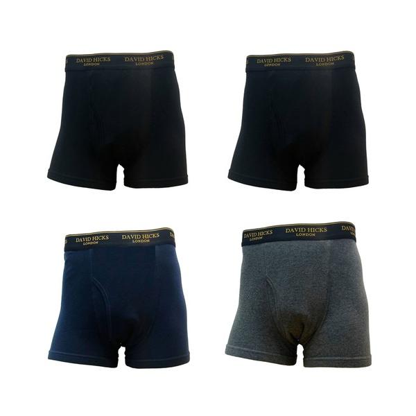 ※このアイテムは返品・交換対象外商品です。ZOZO問い合わせ番号:101763653ショップ:Rora，ローラブランド:BACKYARD FAMILY，バックヤードファミリー商品名:DAVID HICKS 染みないボクサーブリーフ 4枚組カ...