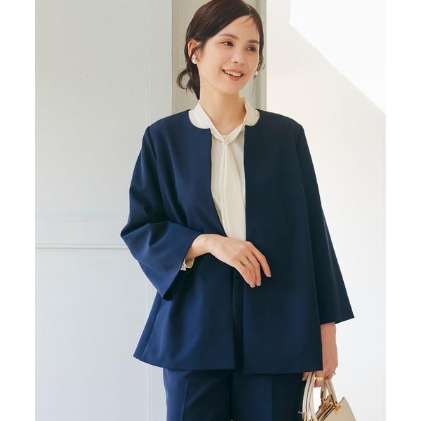 『タイムセール実施中』ZOZO問い合わせ番号:101764145ショップ:cross marche，クロスマルシェブランド:CROSS FUNCTION，クロスファンクション商品名:《洗える・シワになりにくい》正解Aラインフレアジャケット　...