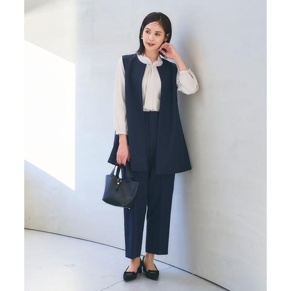 『タイムセール実施中』ZOZO問い合わせ番号:101764154ショップ:cross marche，クロスマルシェブランド:CROSS FUNCTION，クロスファンクション商品名:《洗える・シワになりにくい》2点セット 正解 ロングジレ＆...