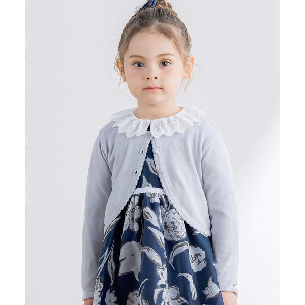 参考価格：18，700円発売時期：2023年12月コンディション：C（やや使用感あり）使用感があり、やや気になる傷や汚れがあるアイテム前身頃：ほつれすそ周り：汚れ参考商品名：【UVカット】【日本製】天竺編ボレロカーディガン(110~130c...