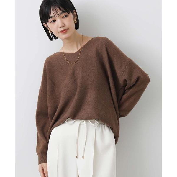 『タイムセール実施中』参考価格：9，790円発売時期：2024年10月コンディション：B（目立つ使用感なし）使用感が少ない、または気にならないアイテム前身頃：汚れ参考商品名：ミラノリブネックドロップニット参考品番：OE465397019【商...